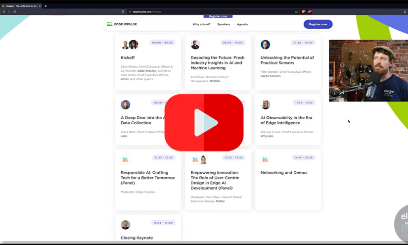 A Glimpse into the Imagine Edge AI Conference by Edge Impulse